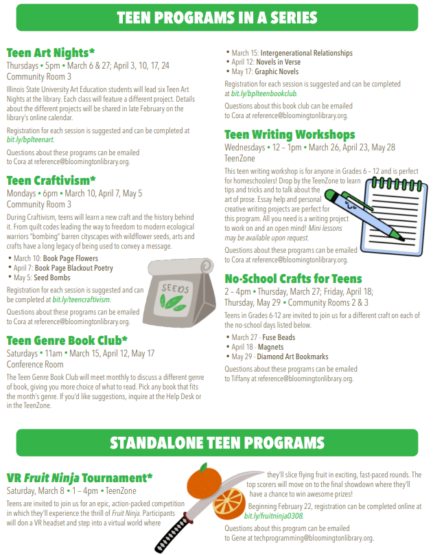 Program Guide | Bloomington Public Library